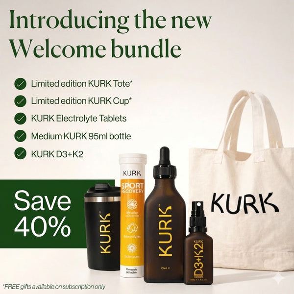 KURK - Turmeric Supplement with Micellar Curcumin | UK – kurk.life